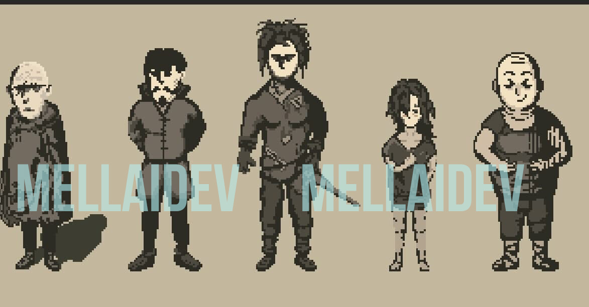 ArtStation - Hero Overview from novel quest game