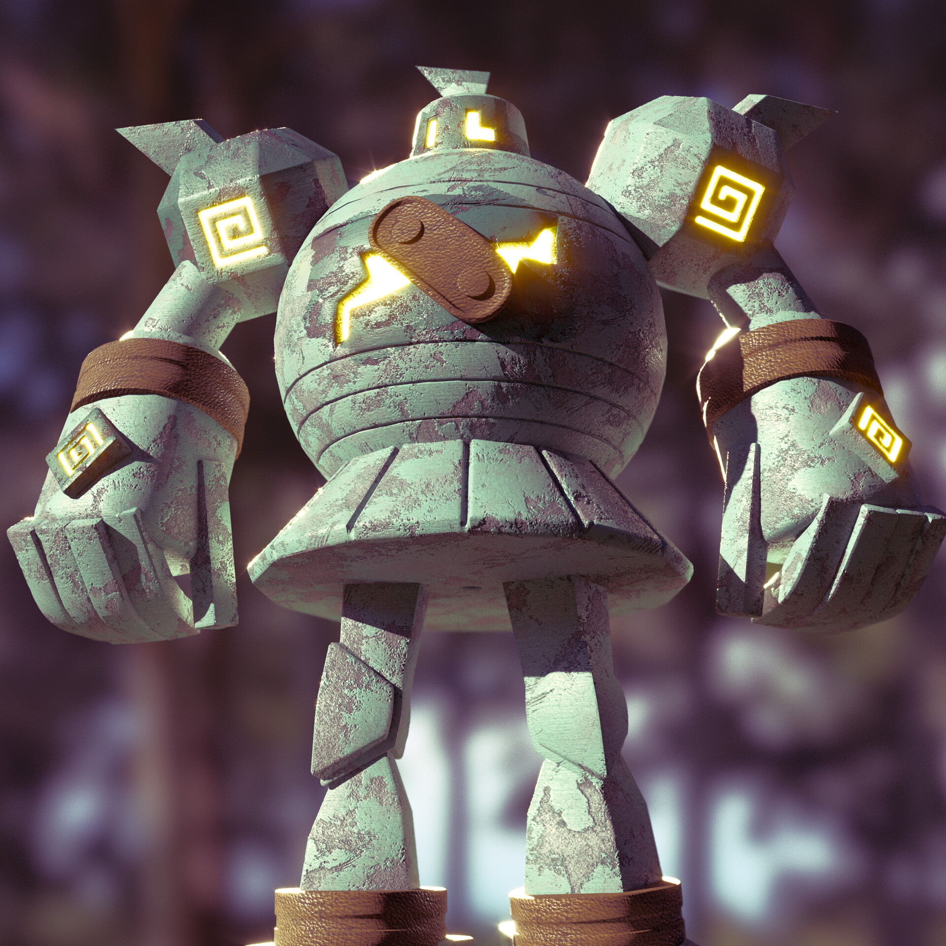 ArtStation - Golurk 3D Model