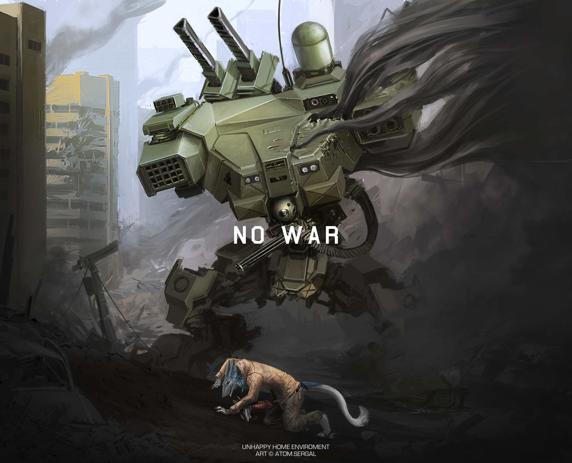 ArtStation - "No War"
