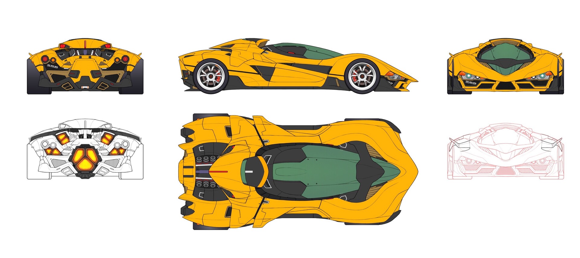 ArtStation - racing car concept