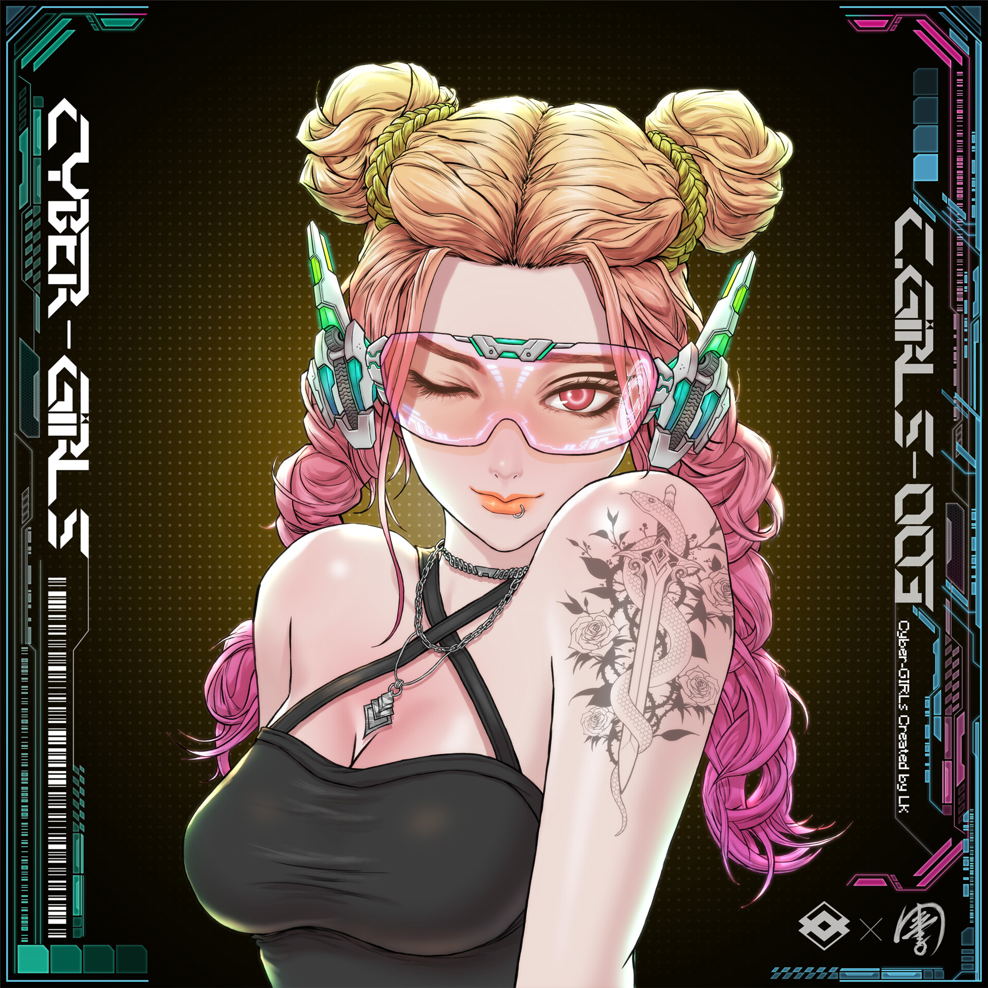 ArtStation - CyberGIRLs #003