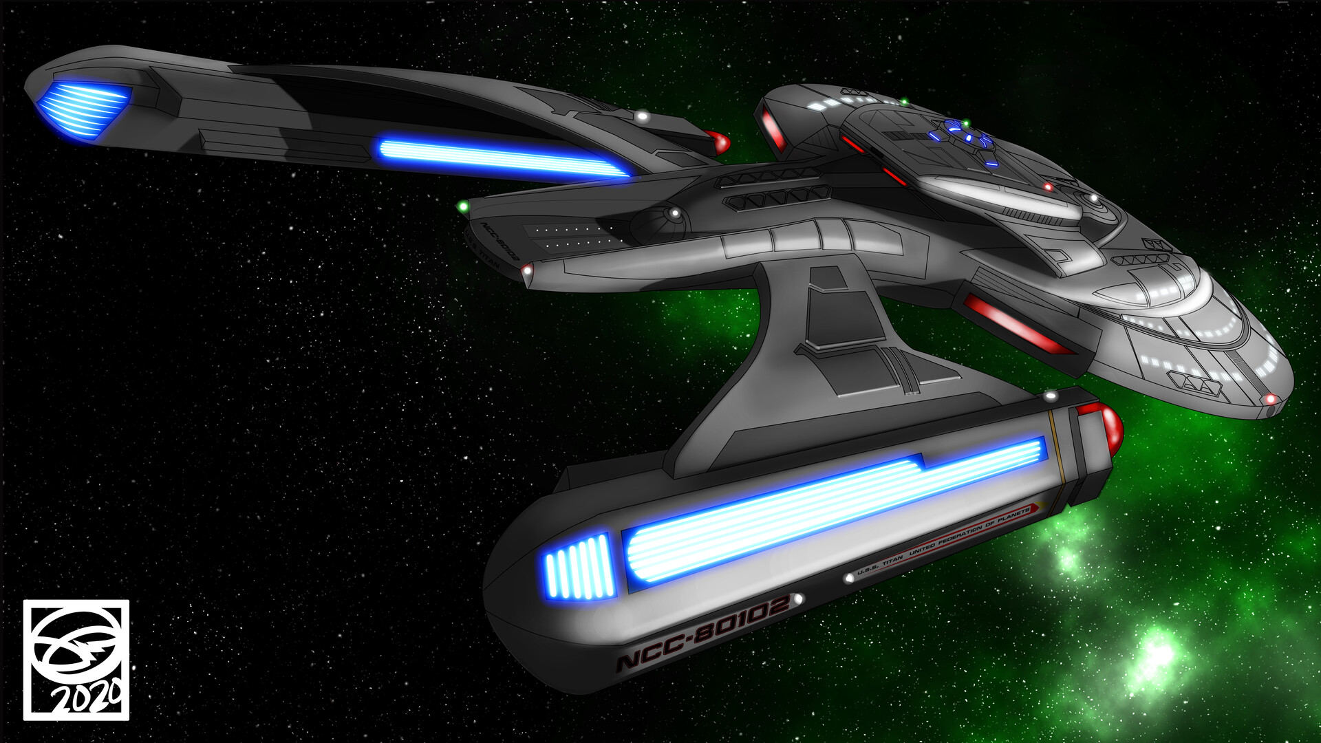 ArtStation - USS Titan