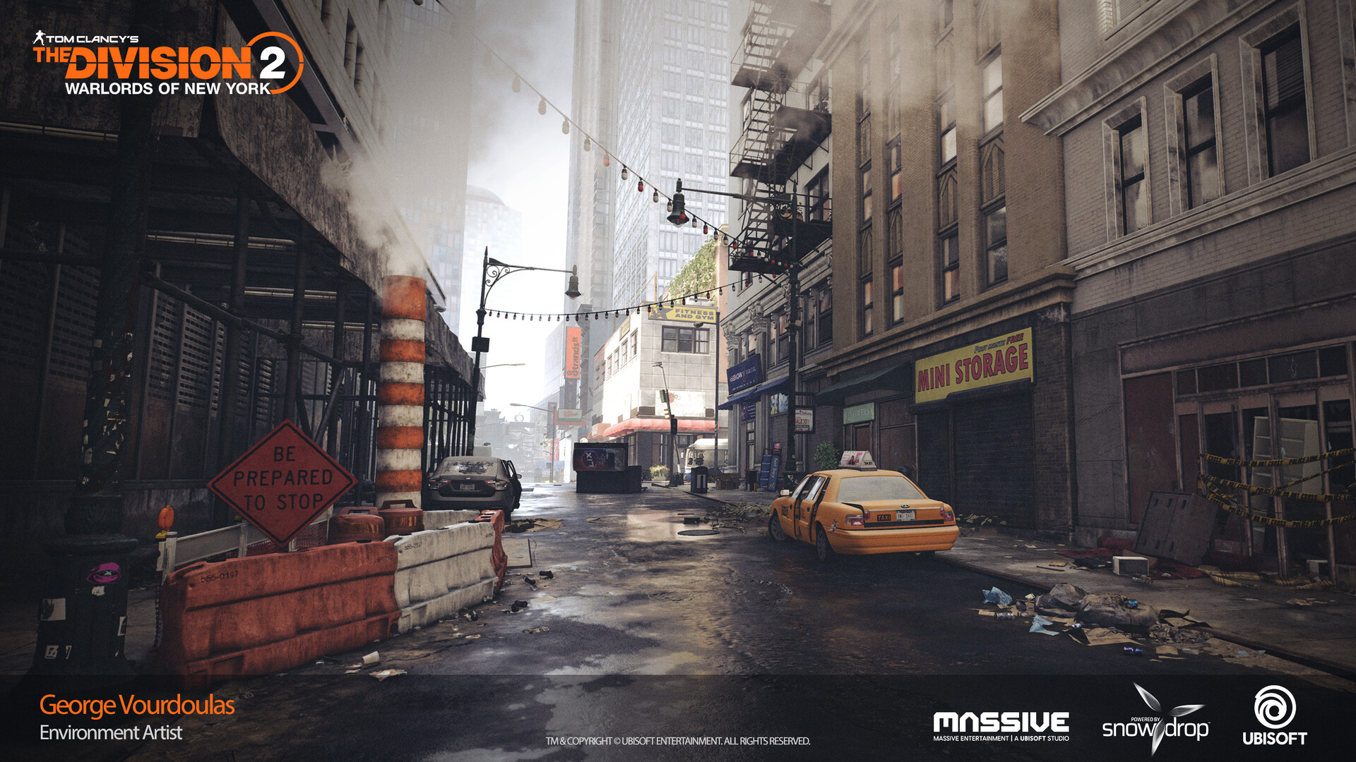 ArtStation - The Division 2 Warlords of New York - Market Streets Daytime