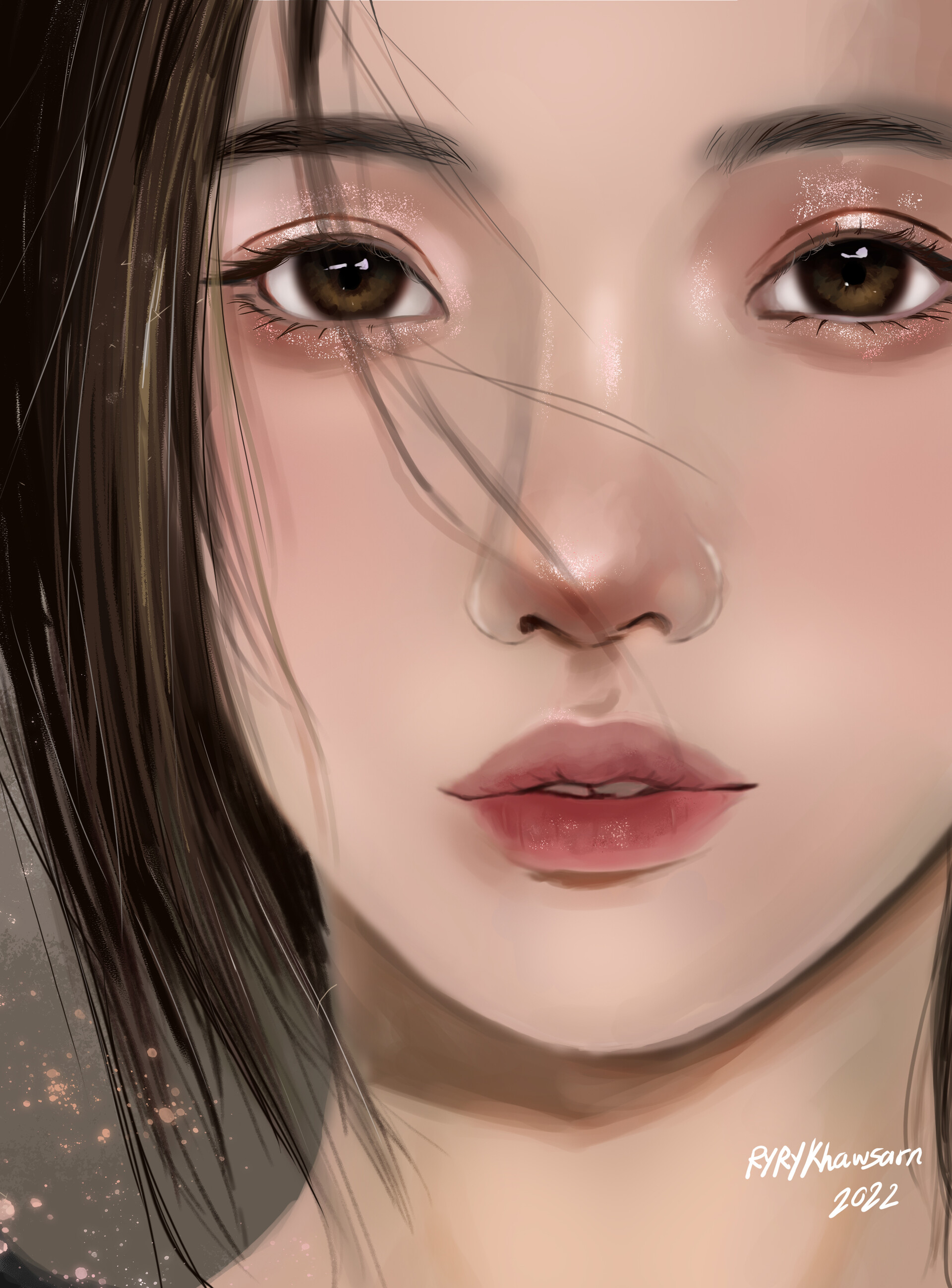 ArtStation - close-up portrait 01