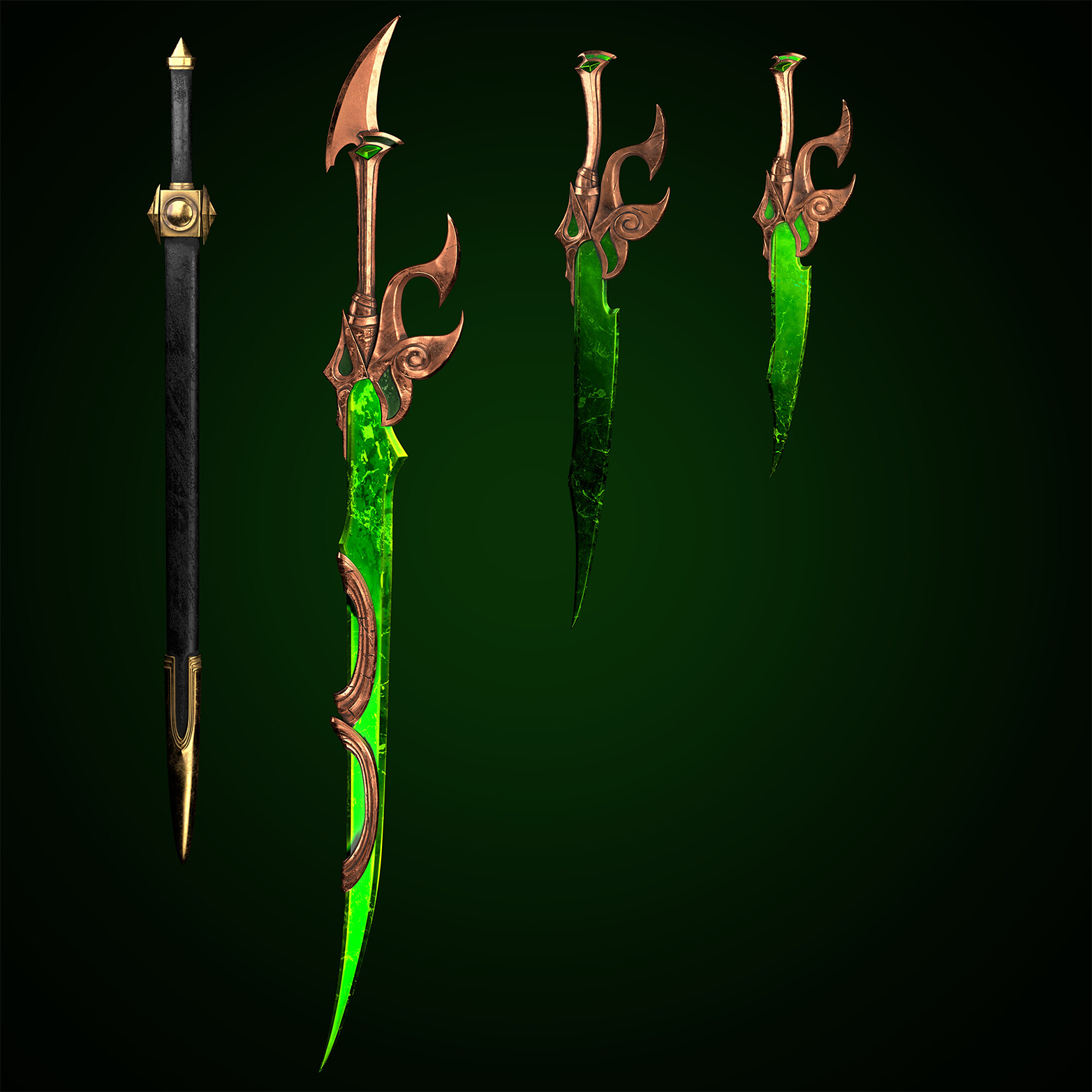 Cello Tan - Jade Assassin Warrior