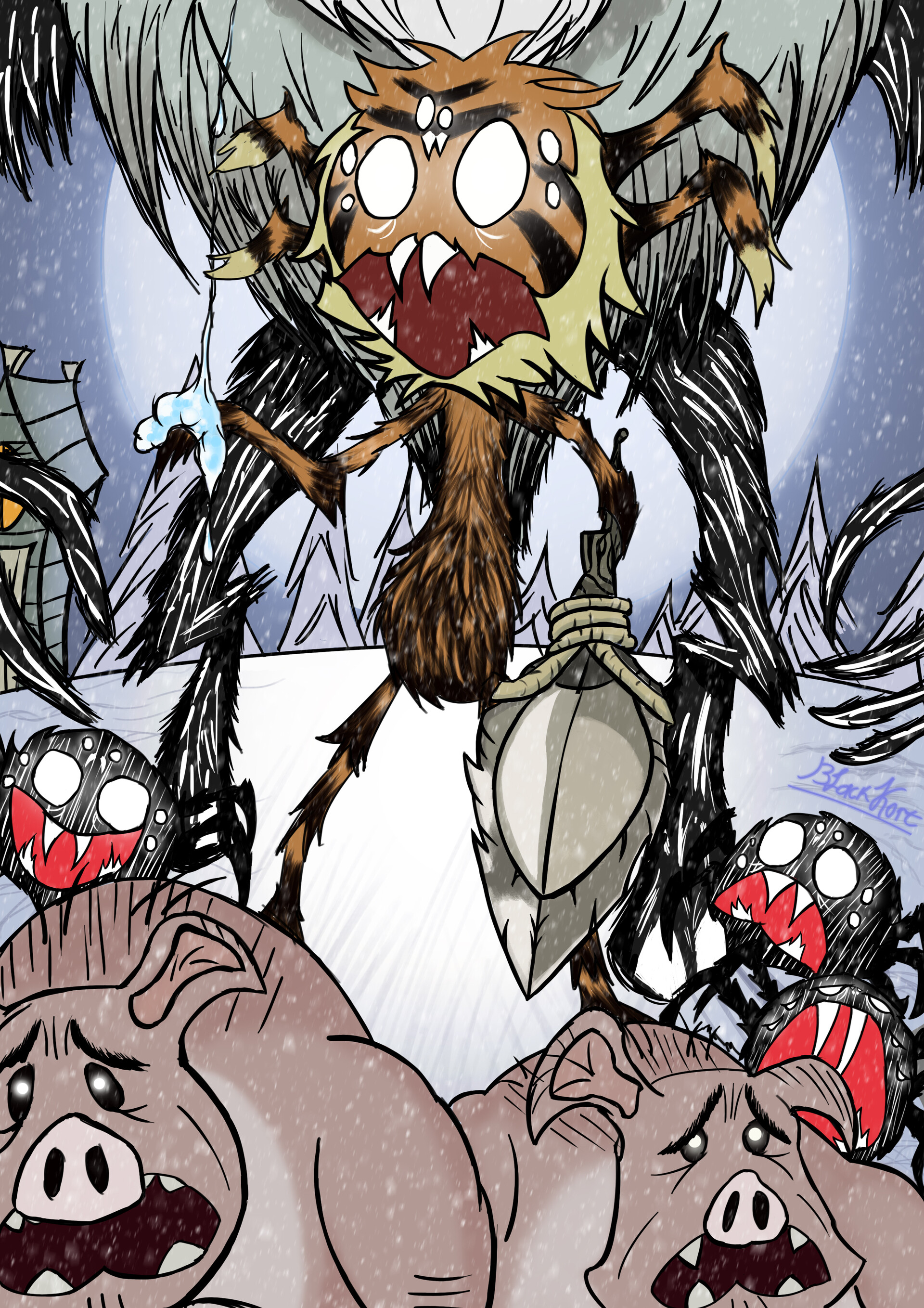 ArtStation - Don't starve together: Webber