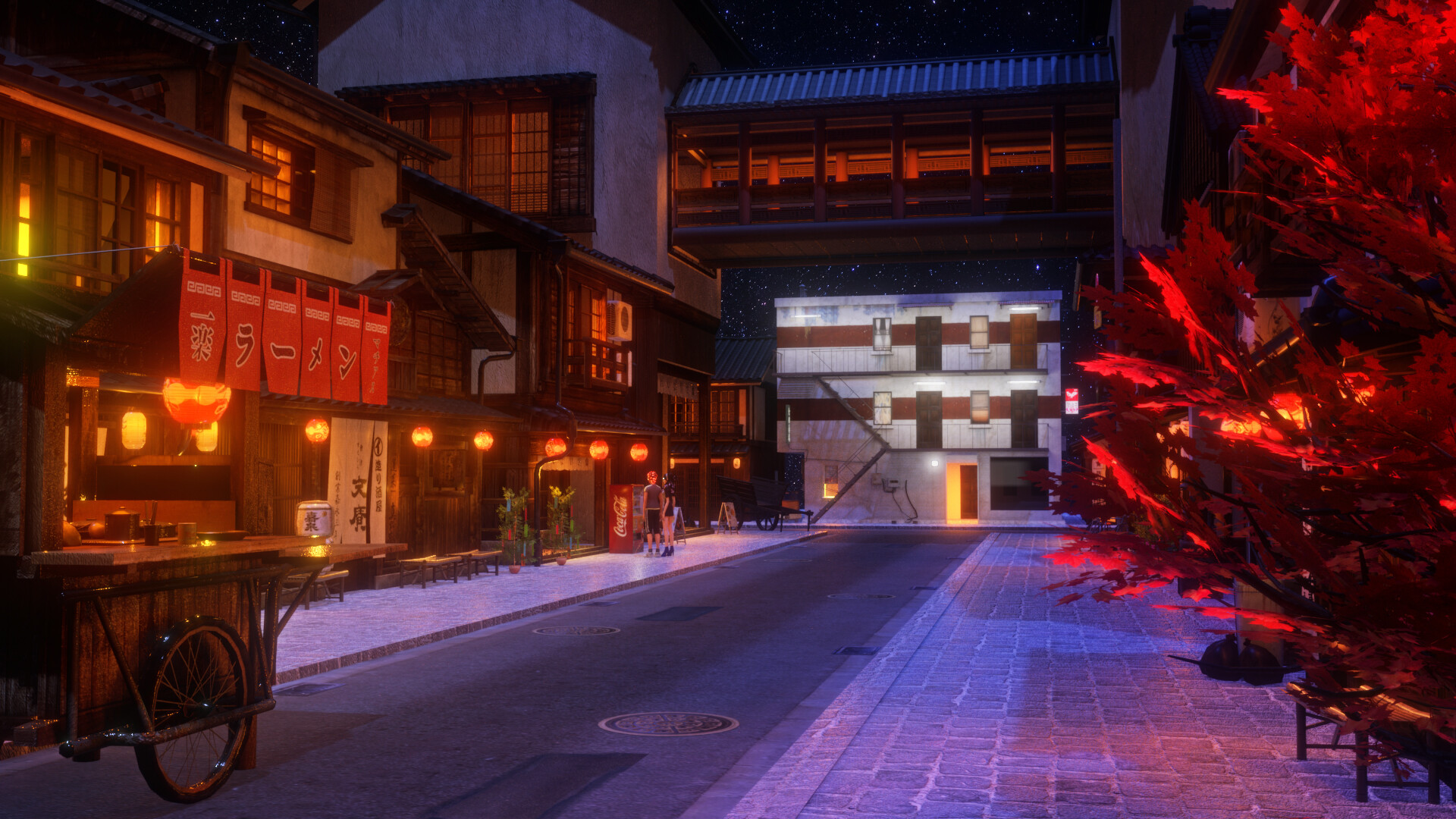 ArtStation - Japanese Alley