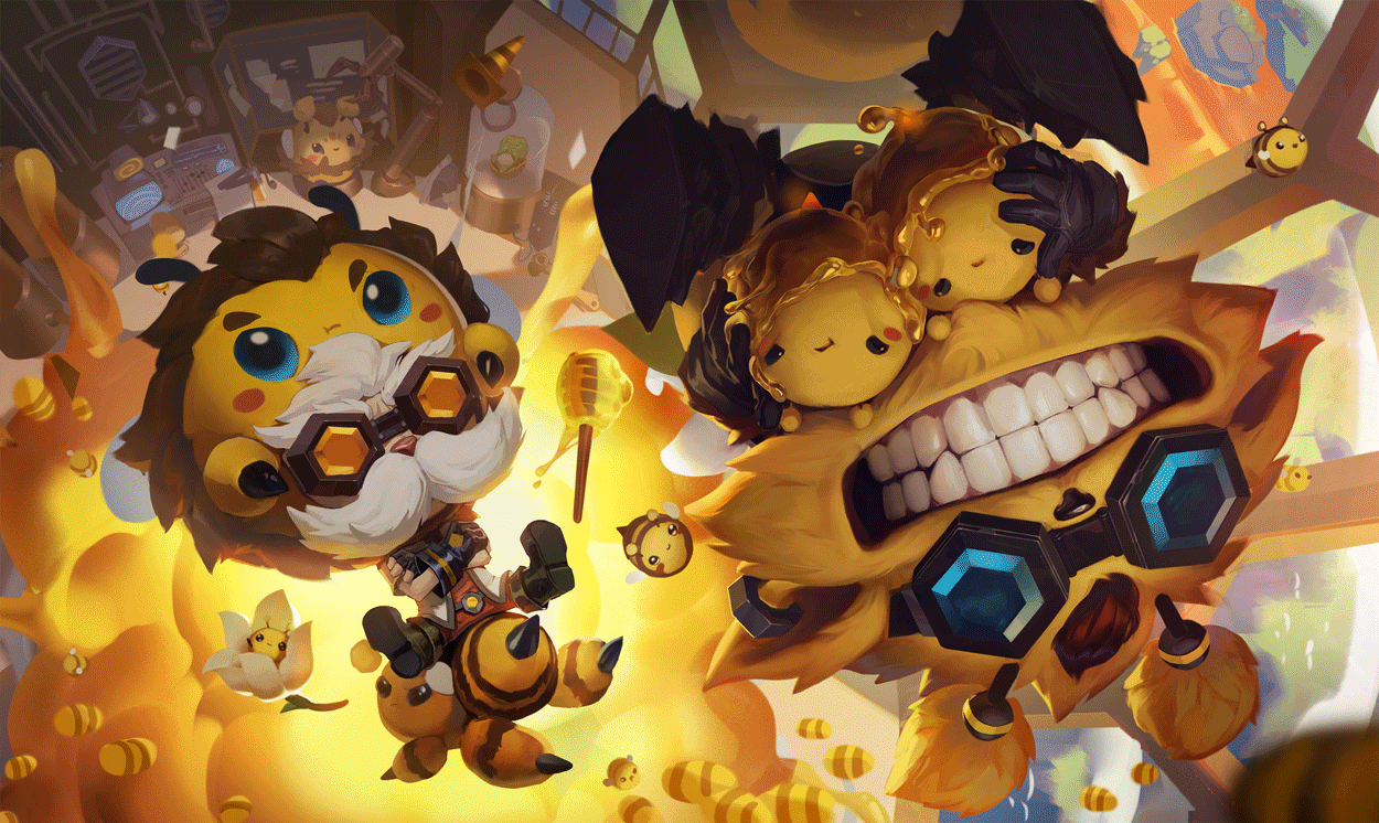 Heimerdinger New Splash Art