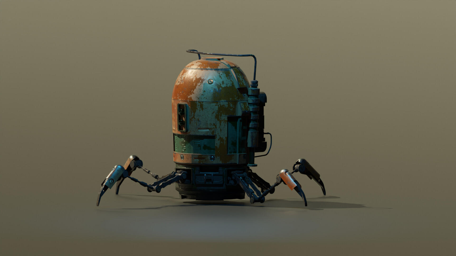ArtStation - Junk Spider Robot
