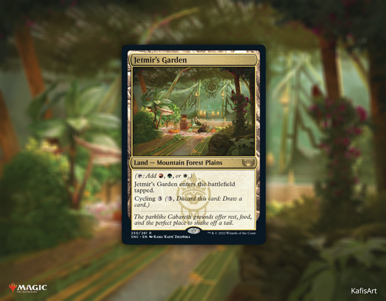 Kasia 'Kafis' Zielińska - MTG: Streets of New Capenna, Jetmir's Garden