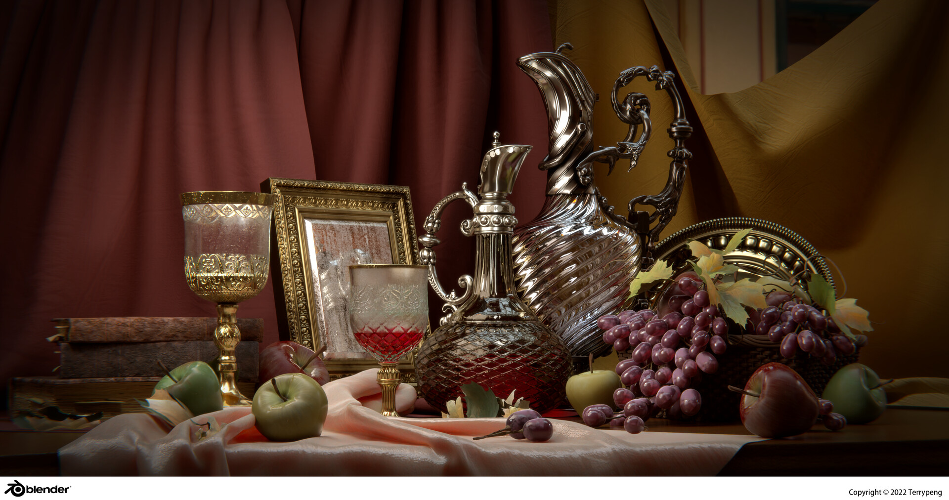 ArtStation - Baroque still life