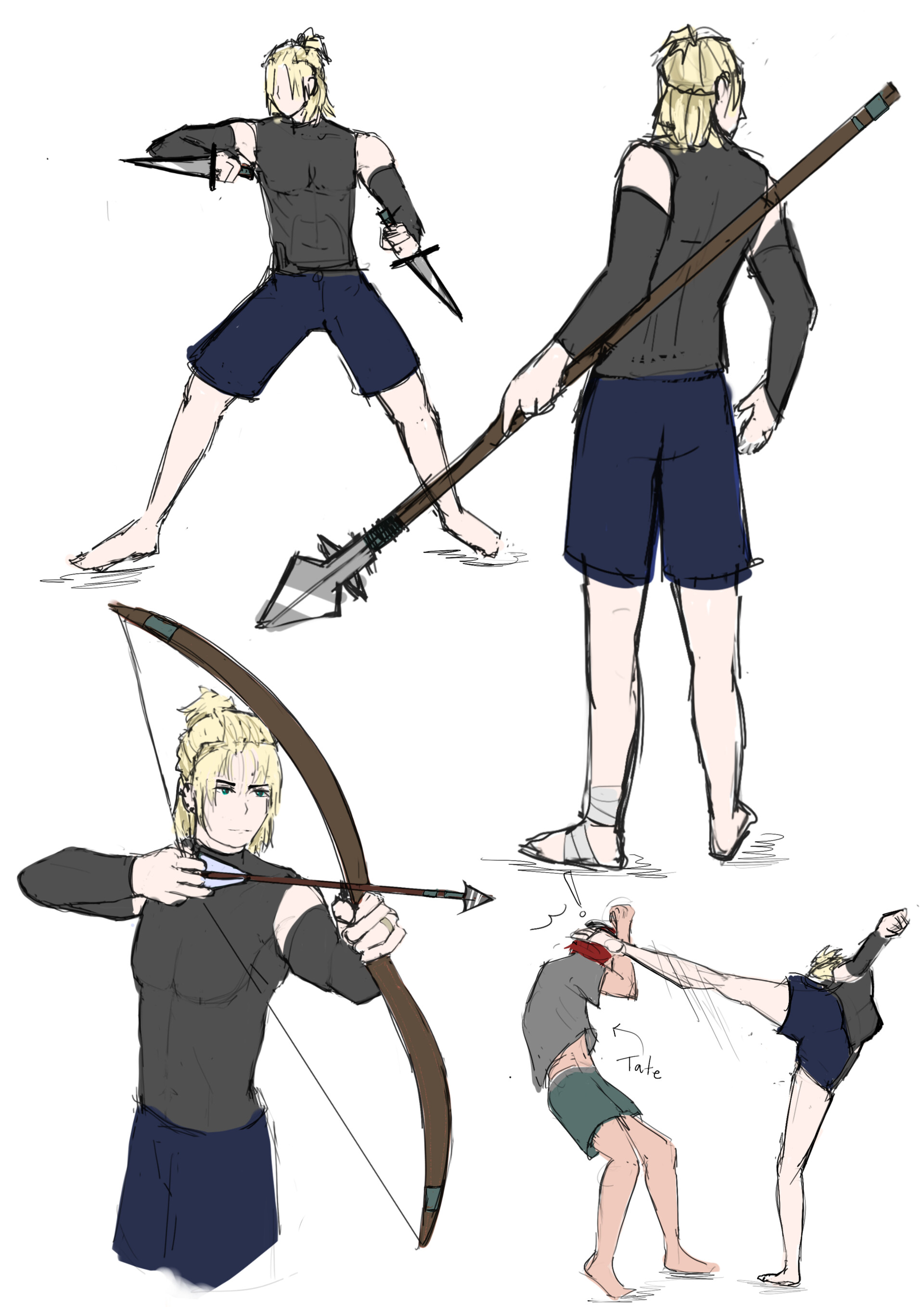 ArtStation - Pose Practice