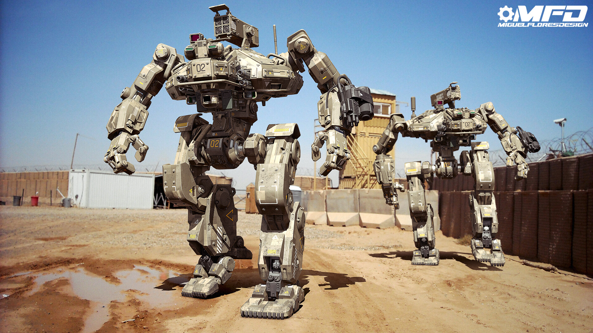 Miguel Angel Flores Moreno - Sentinel Robot