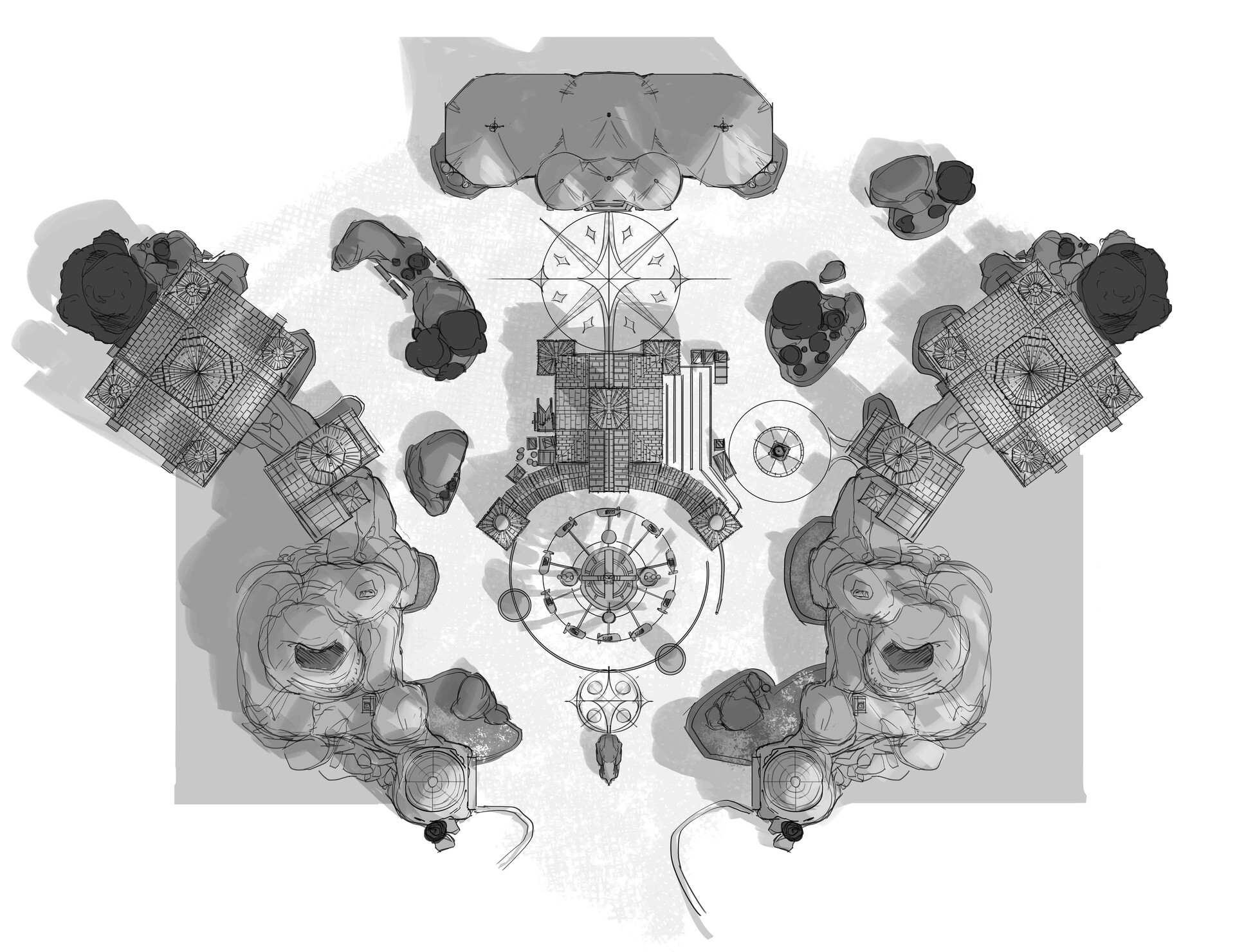 Luc Steadman - Theme Park Land Aerial