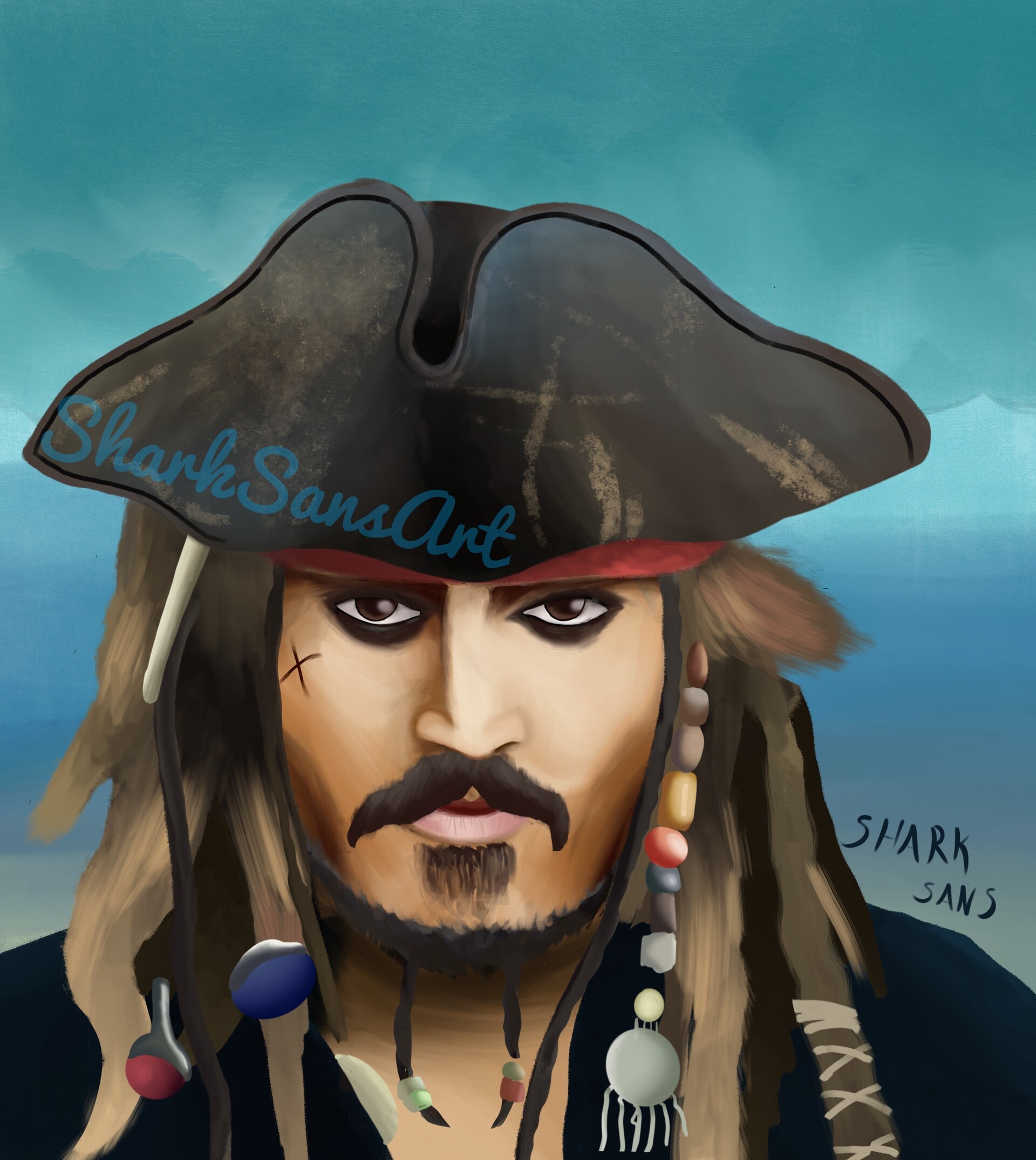 ArtStation - Jack Sparrow Fanart