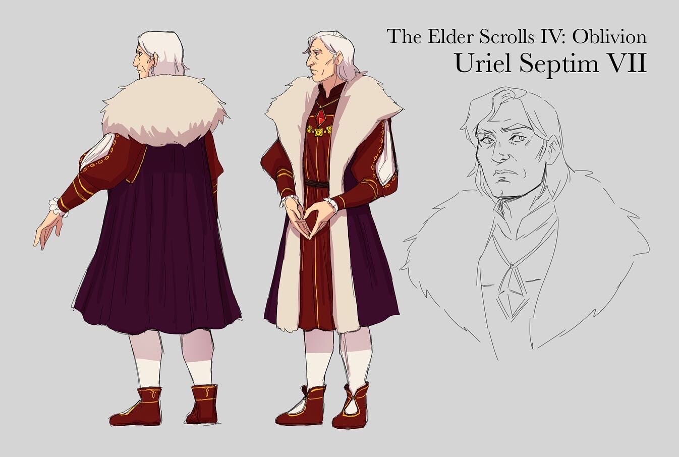 ArtStation - The Elder Scrolls IV: Oblivion Redesign Exercises