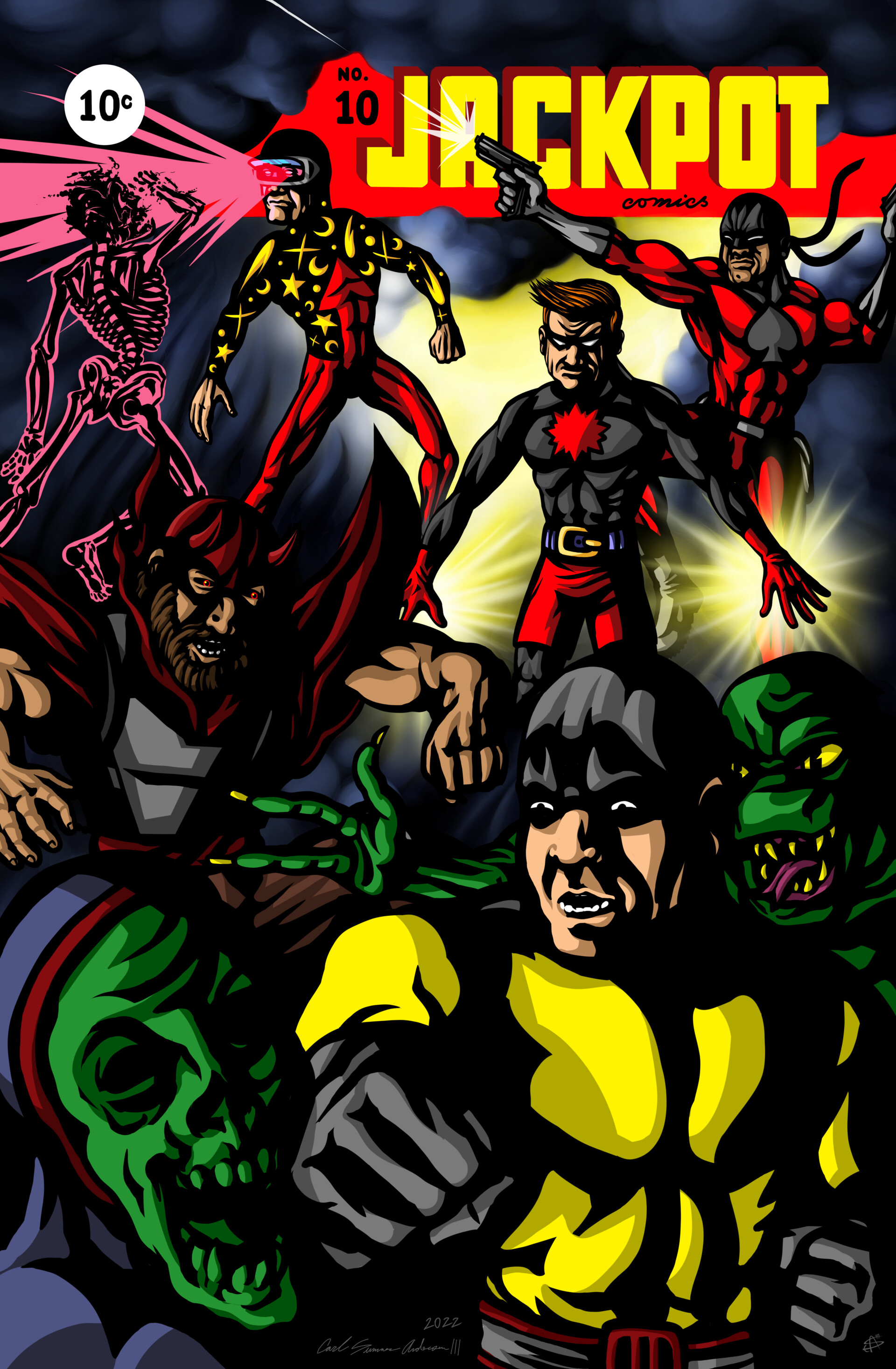 ArtStation - Jackpot Comics #10 - Archie Comics