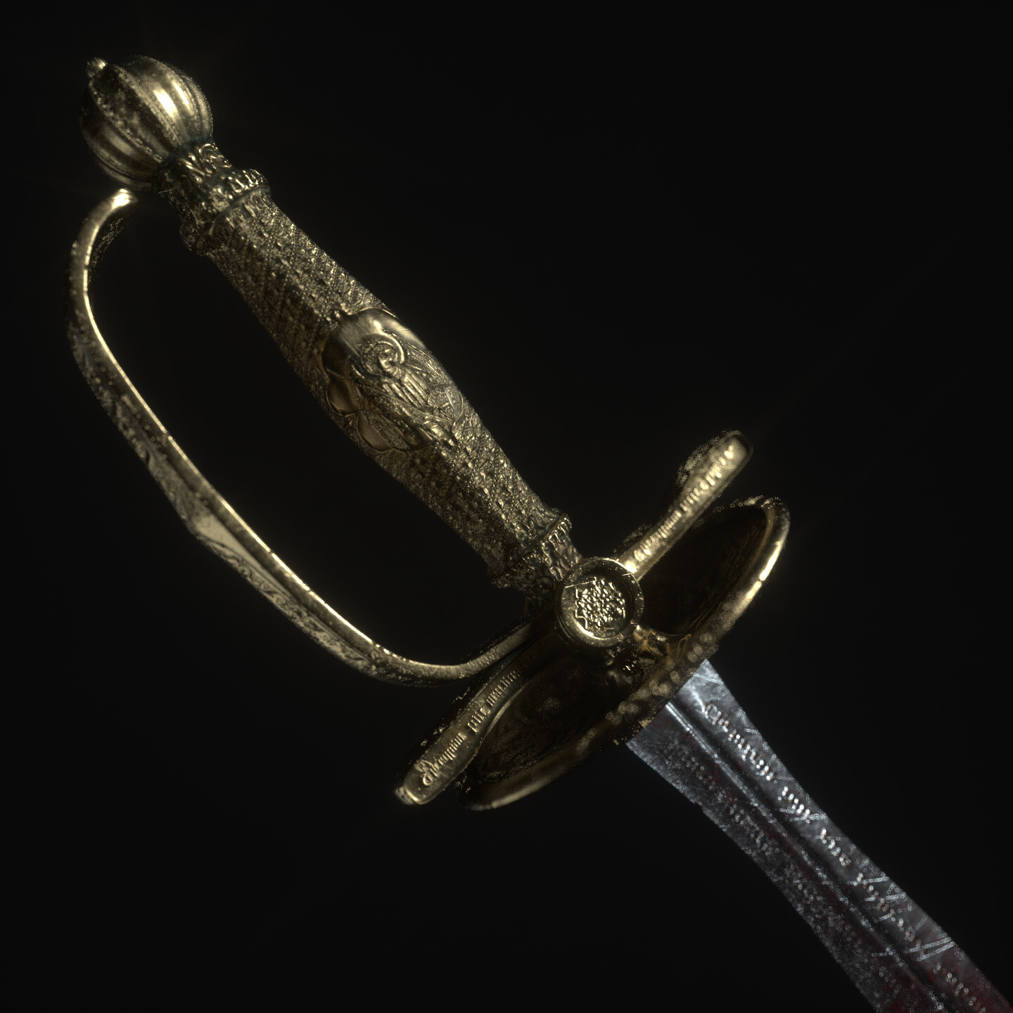 ArtStation - "Antimage" - Baroque Sword