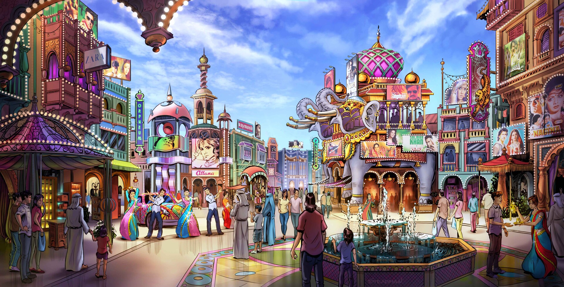 Luc Steadman - Bollywood Theme Park Concepts