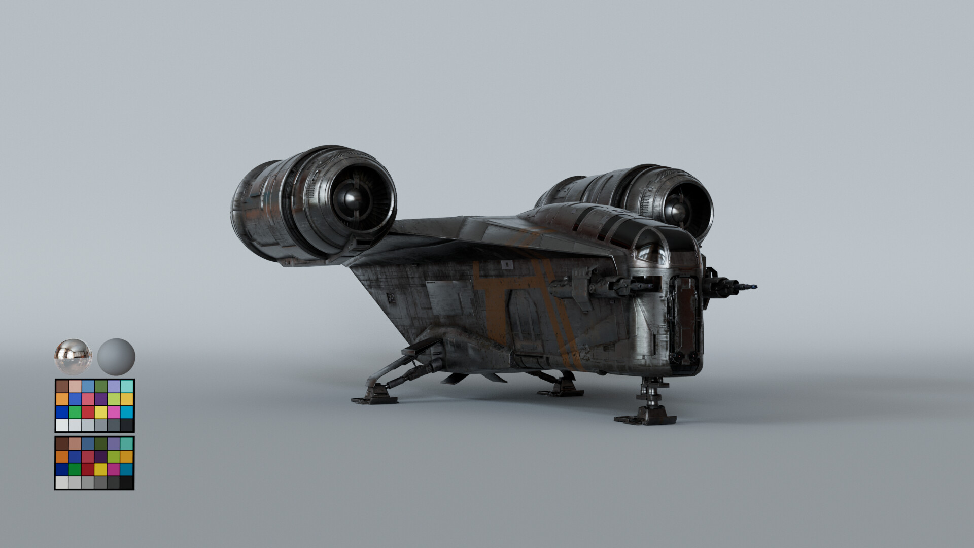 Harikrishnan V - The Razor Crest - LookDev