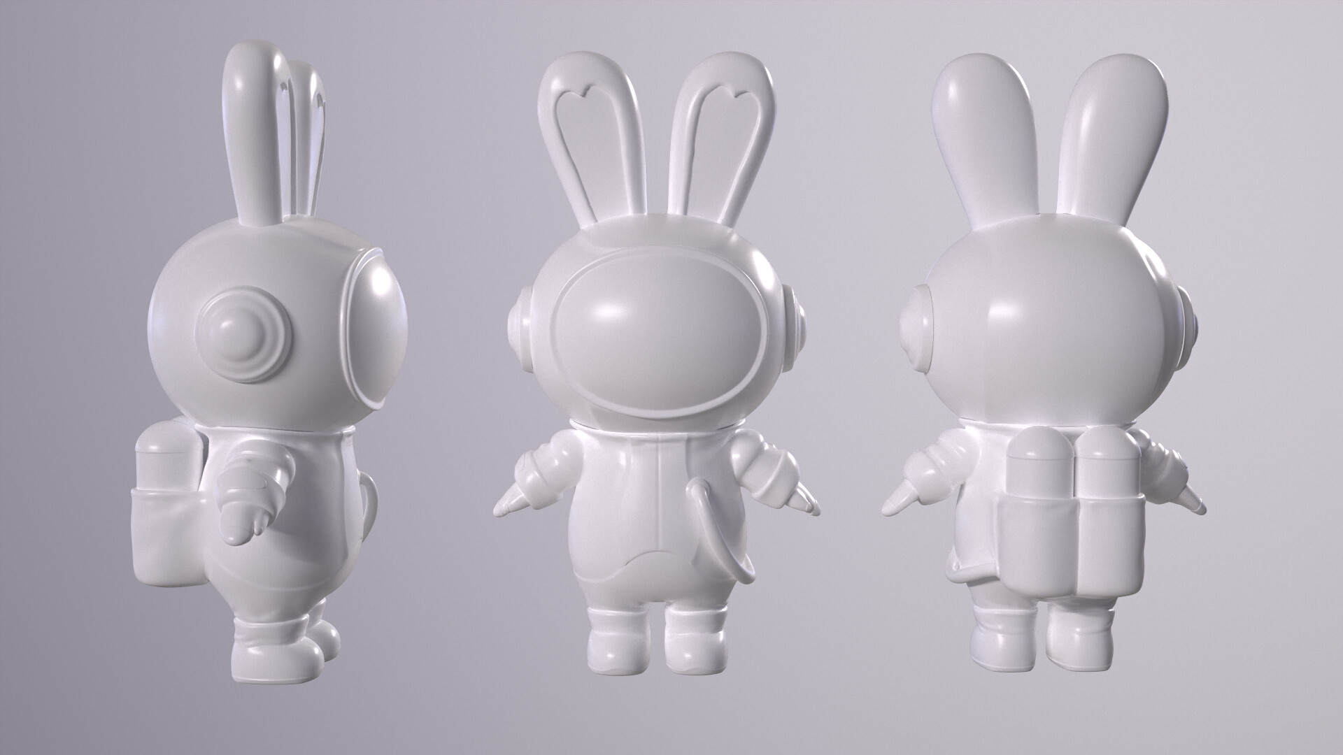 Yufei (Flora) Yu - Rabbit Spacesuit