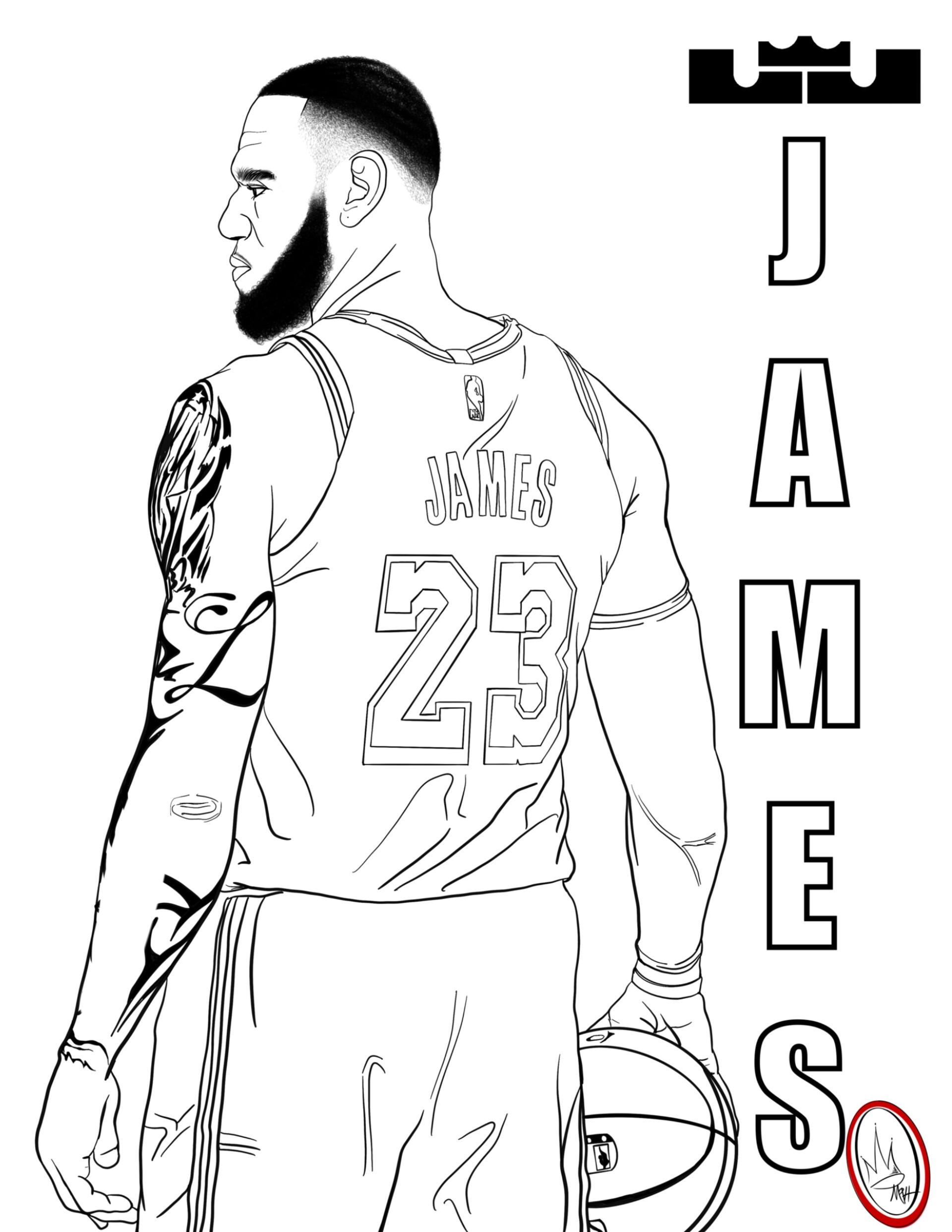 lakers coloring pages printable