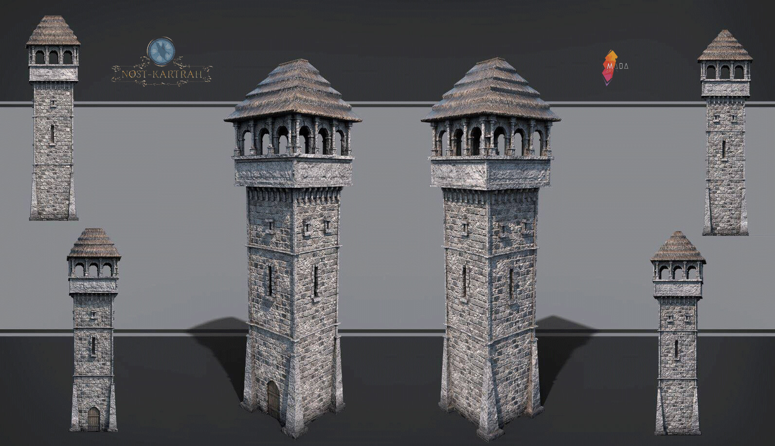 ArtStation - Medieval_LEVEL 2_Tour1