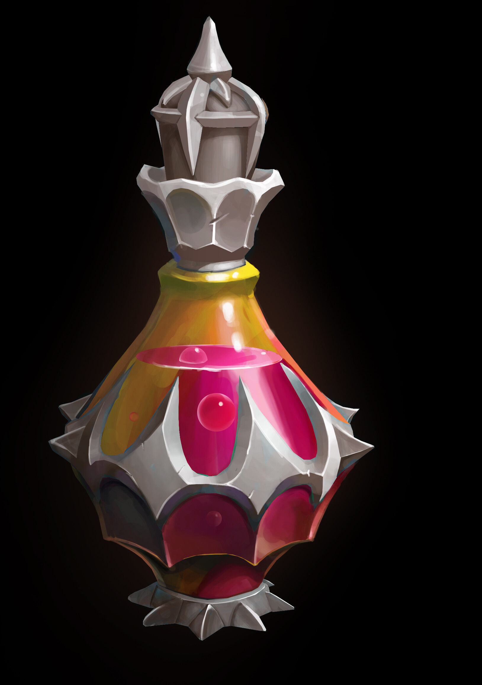 ArtStation - Magic potion bottle