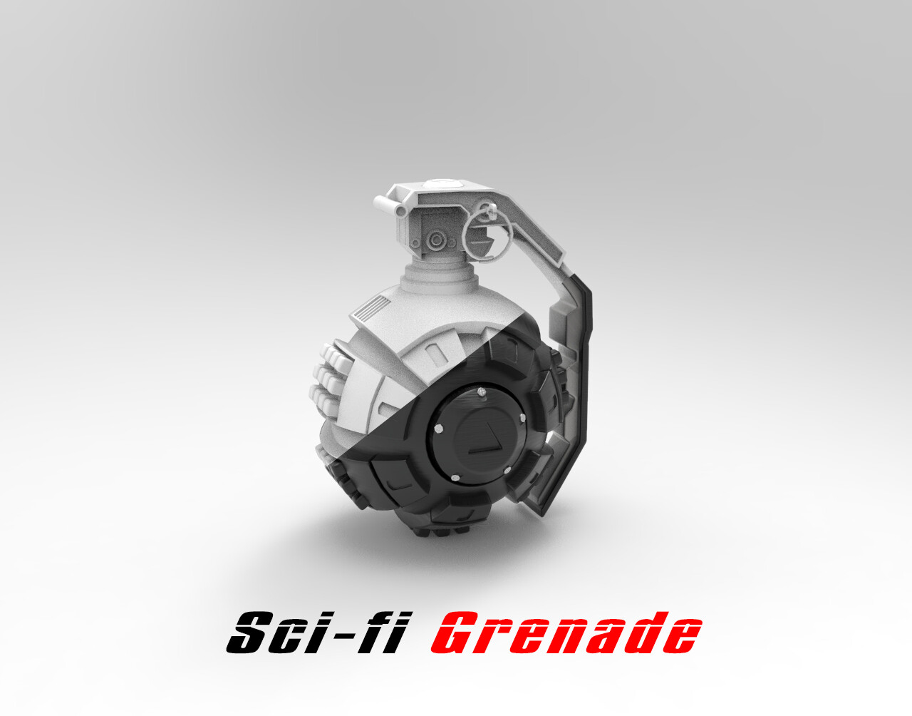 ArtStation - Sci-fi Grenade