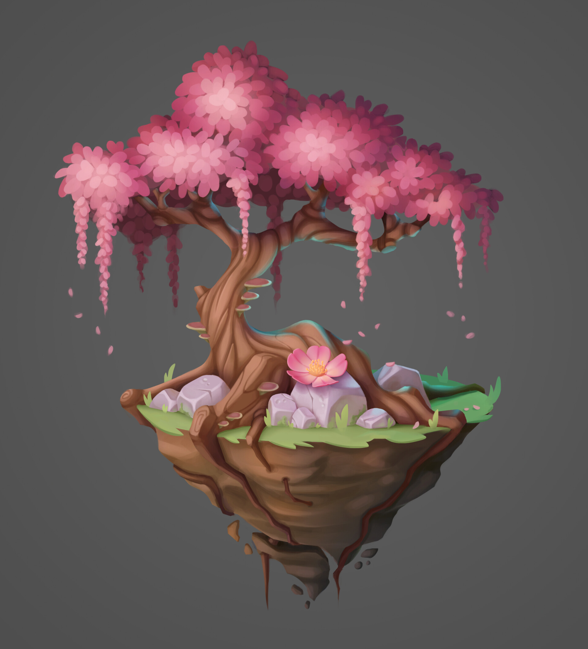 ArtStation - Spring tree