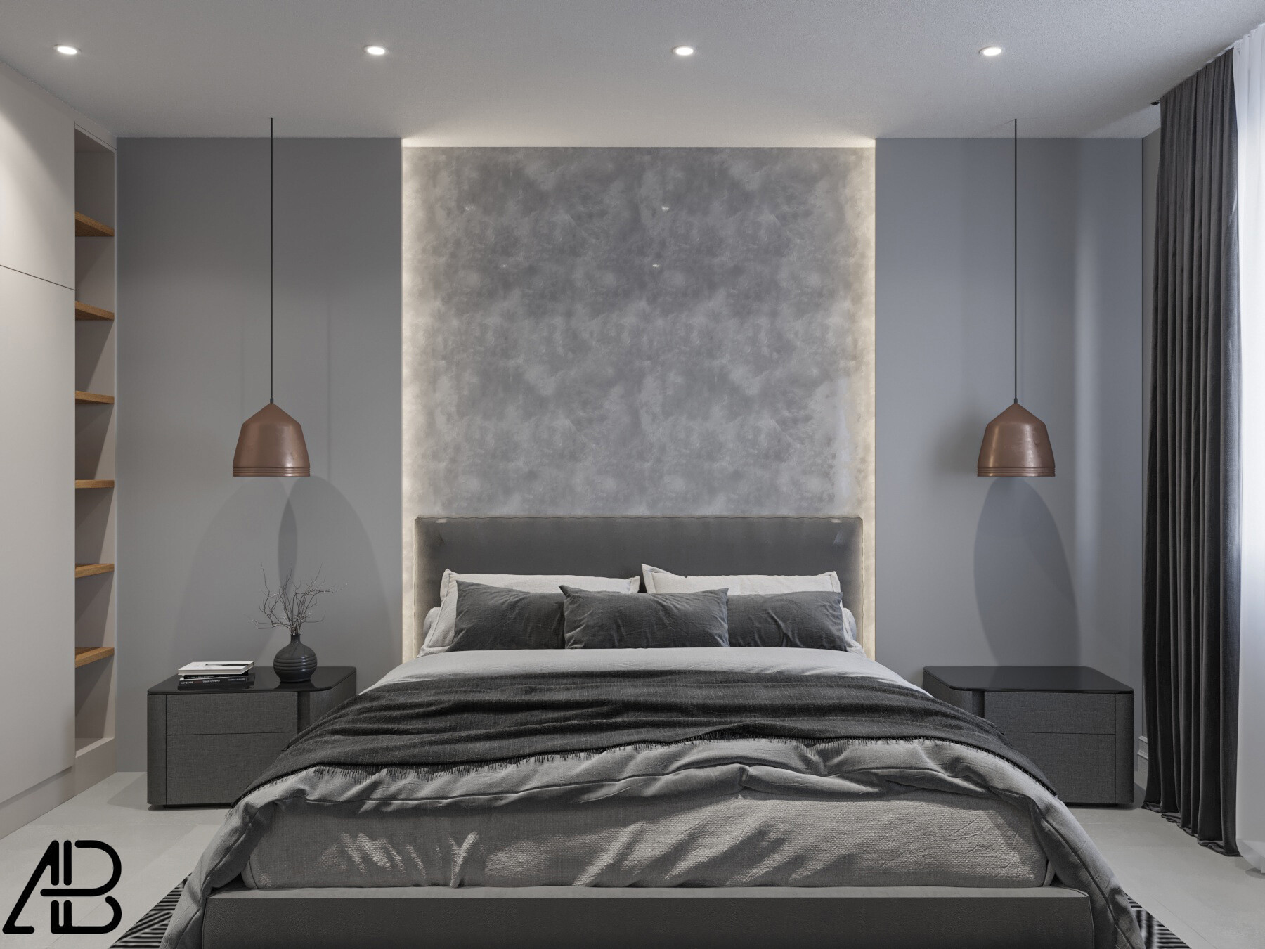 ArtStation - Beed room design