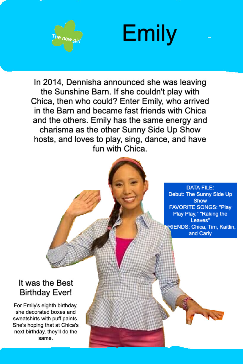 ArtStation - Sprout Character Encyclopedia - Emily