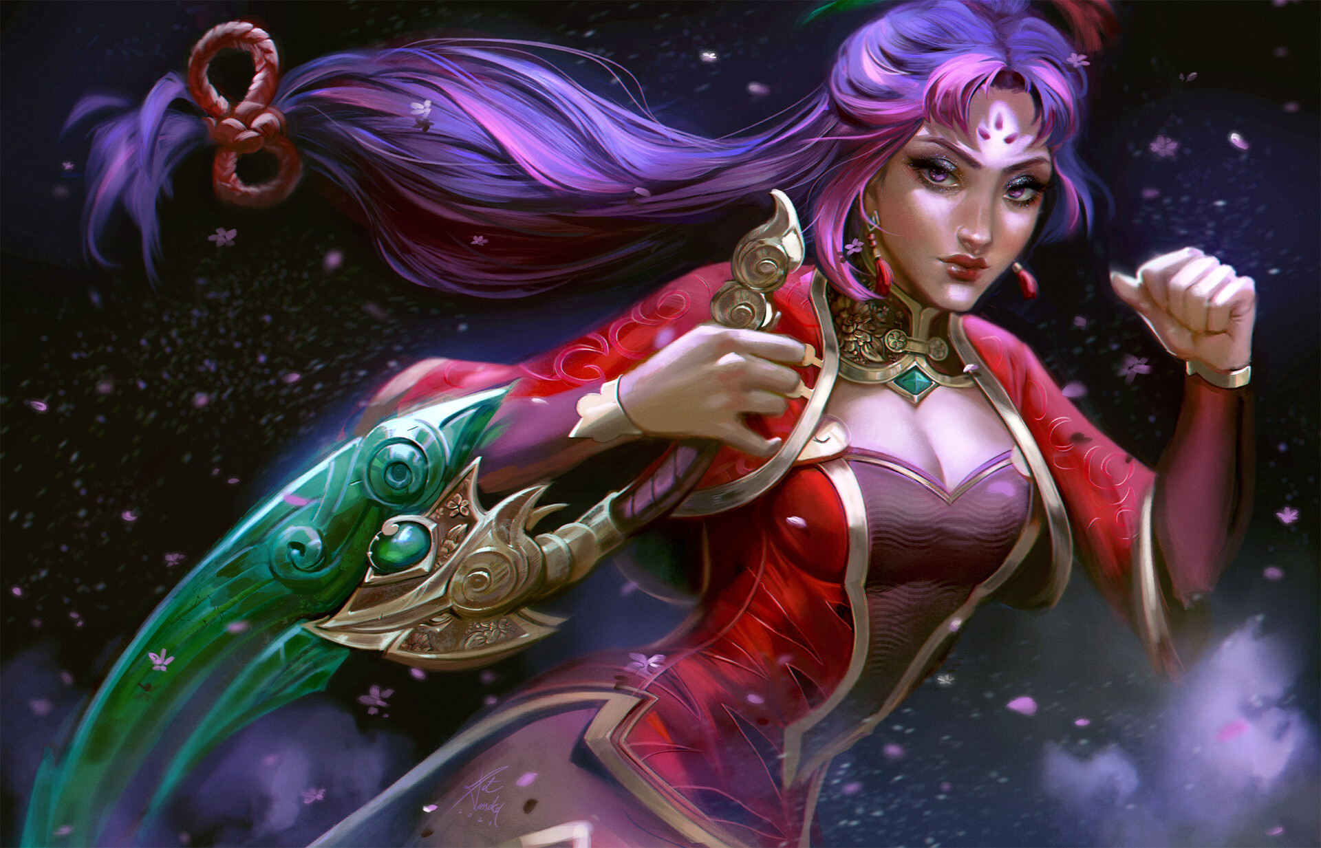 ArtStation - Firecracker Diana Fanart