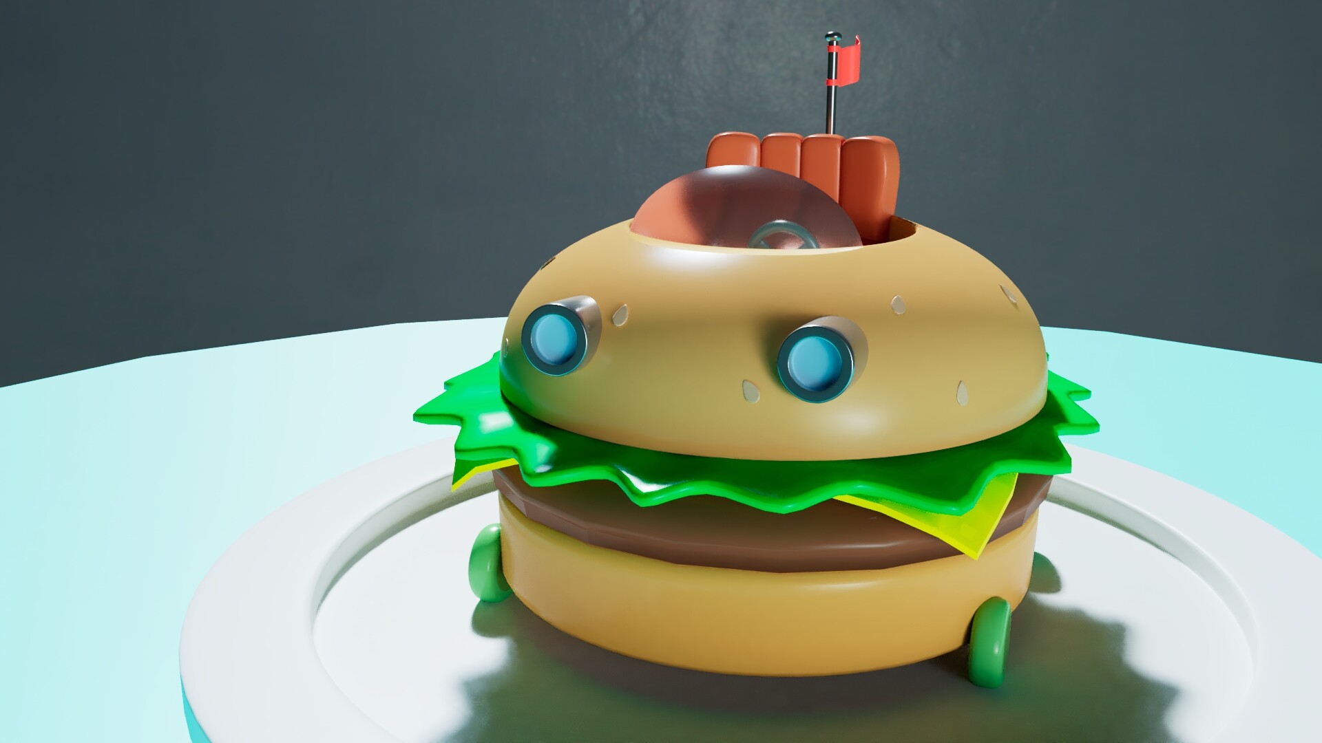 ArtStation - Krabby Patty