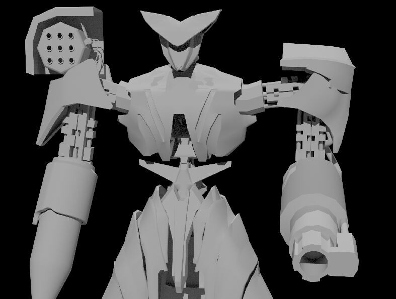 ArtStation - Mecha models