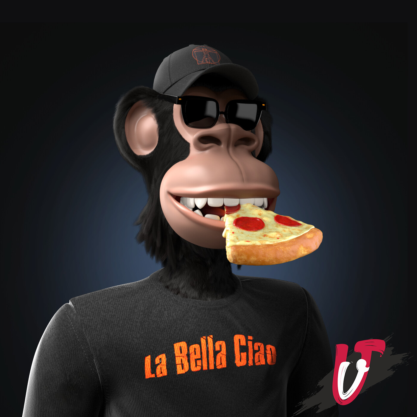 Vishnu vanshi Arts - Hape Beast 3d NFT