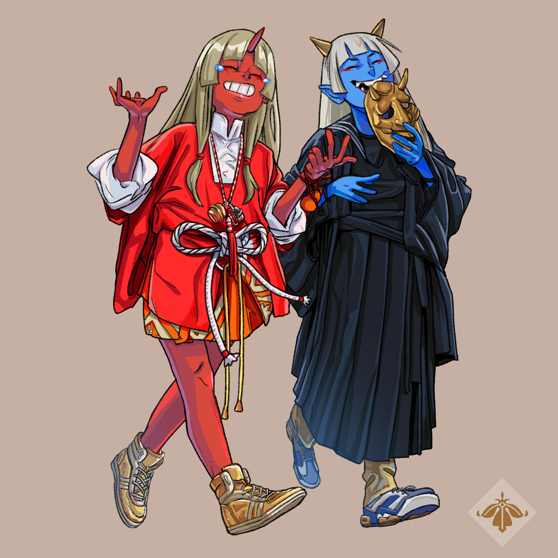 ArtStation - Oni Girls