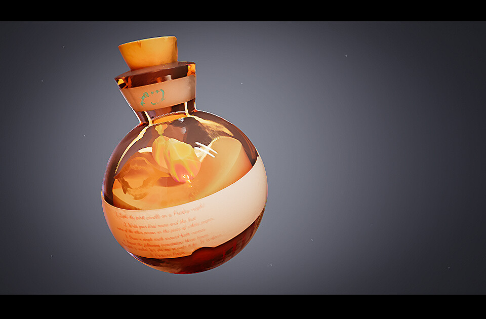 ArtStation - The Orange Potion