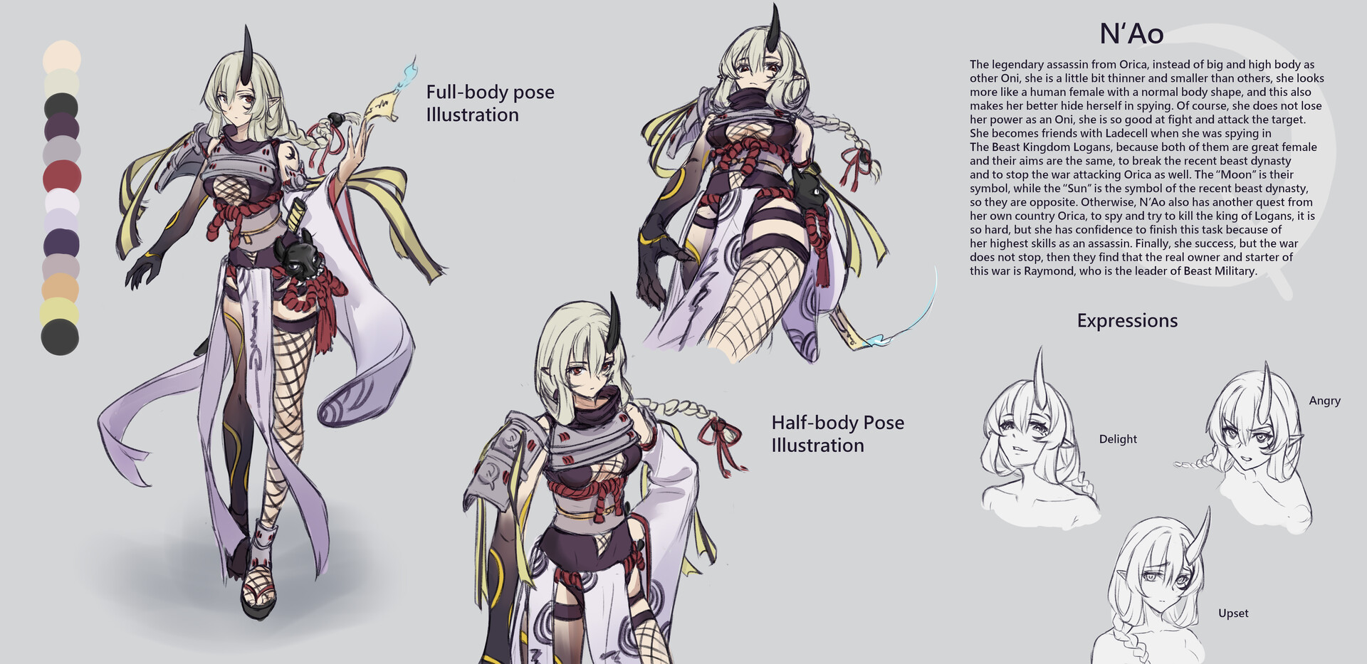 ArtStation - Character Design N'AO