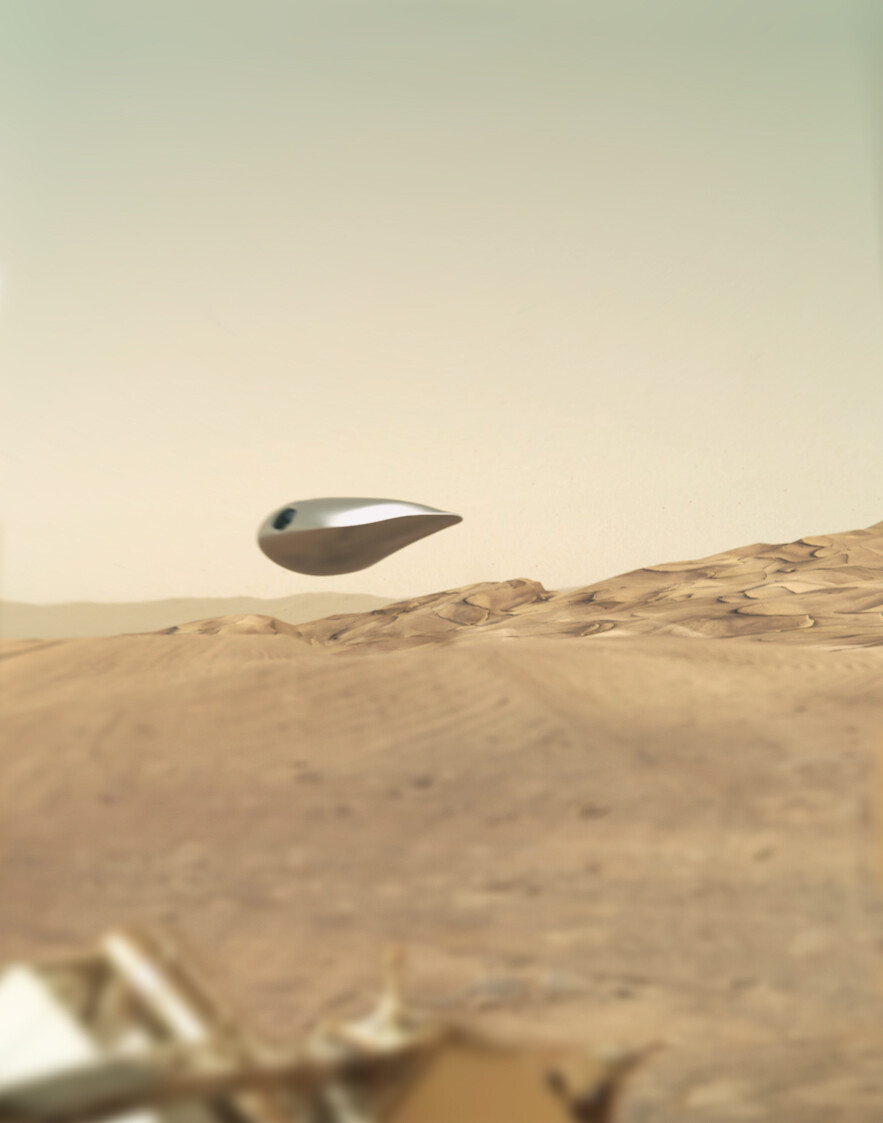 ArtStation - Weird thing in Mars