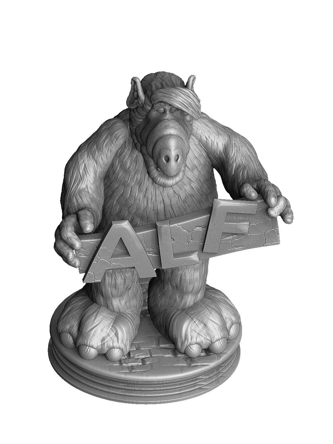 Юрий Матвеев - Alf.STL 3d printable