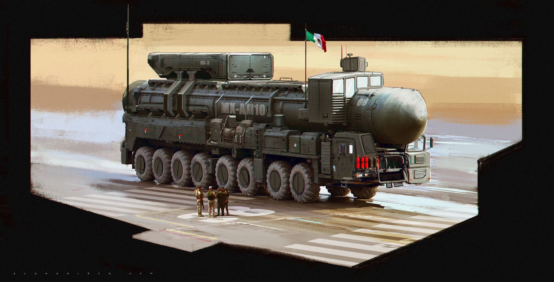 ArtStation - Missile Launcher