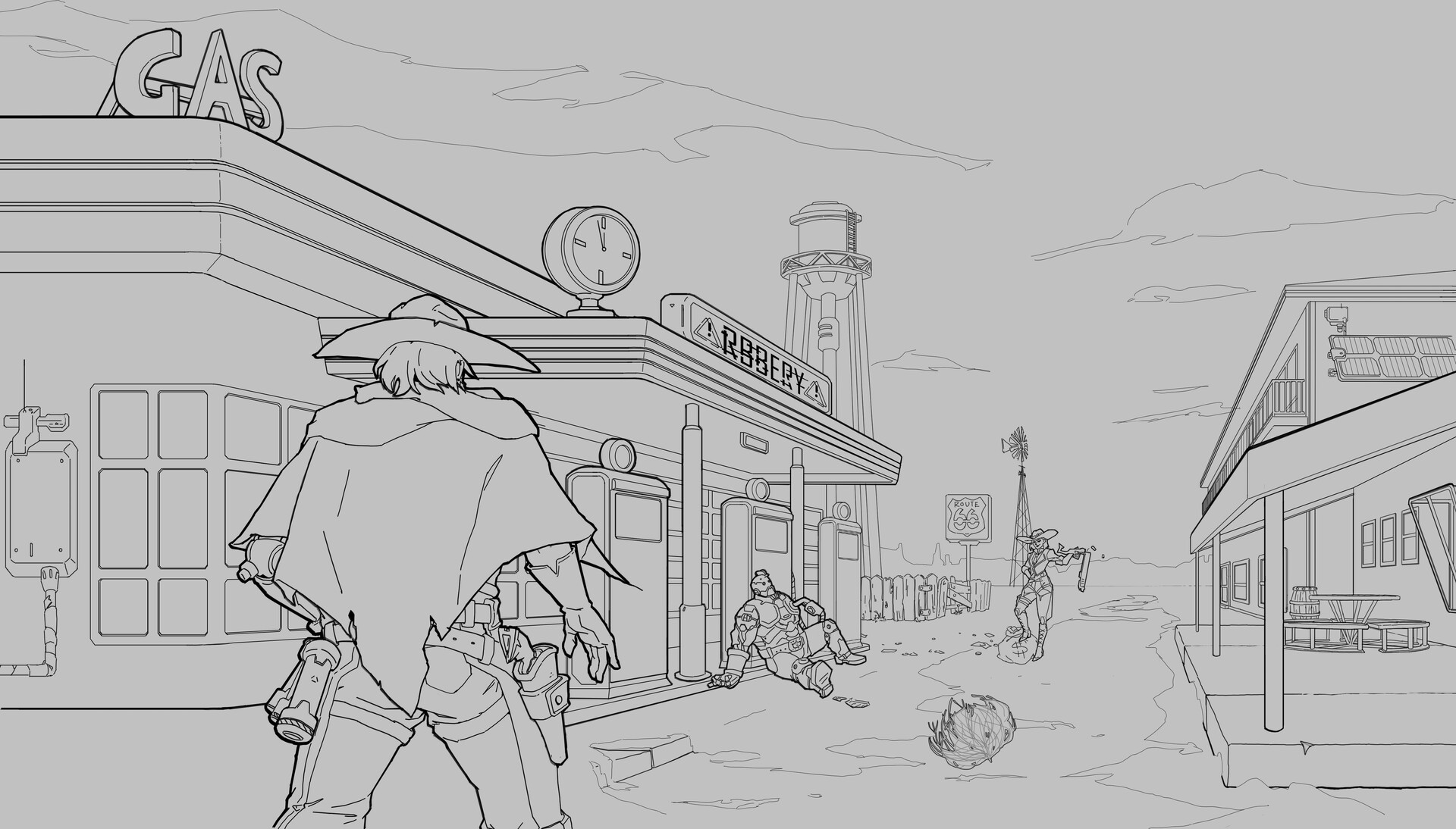 ArtStation - One point perspective