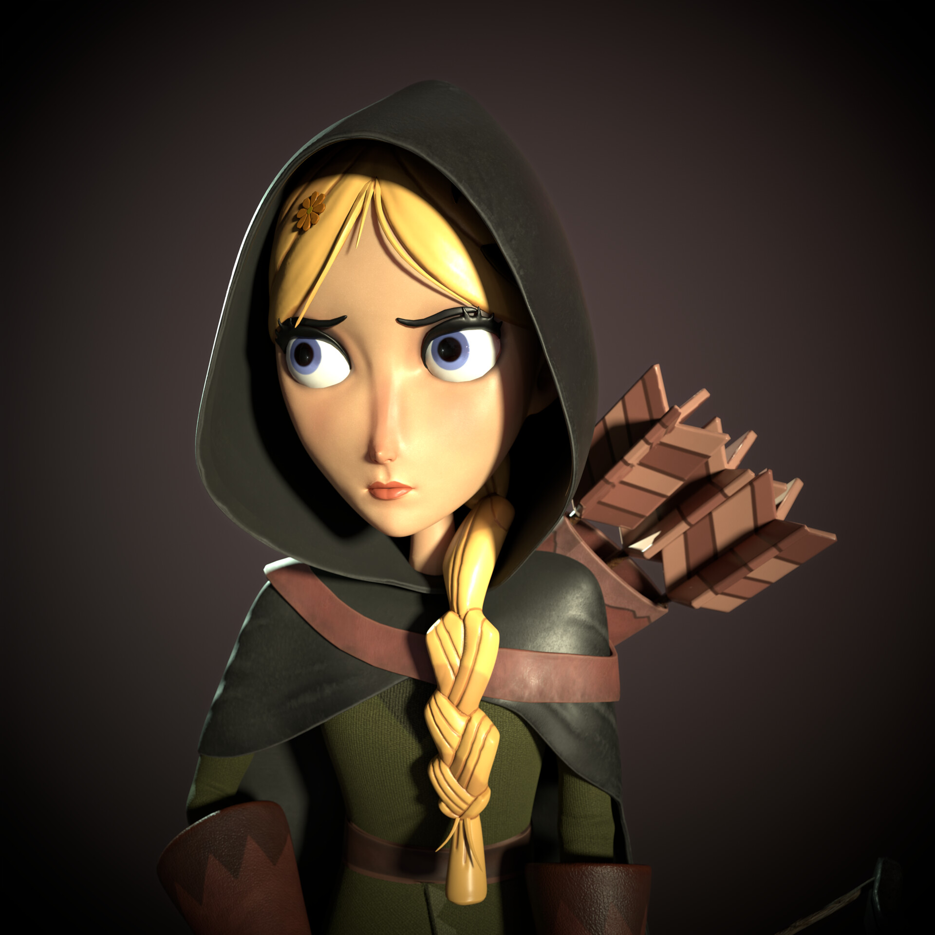 ArtStation - Robyn "Wolfwalkers"