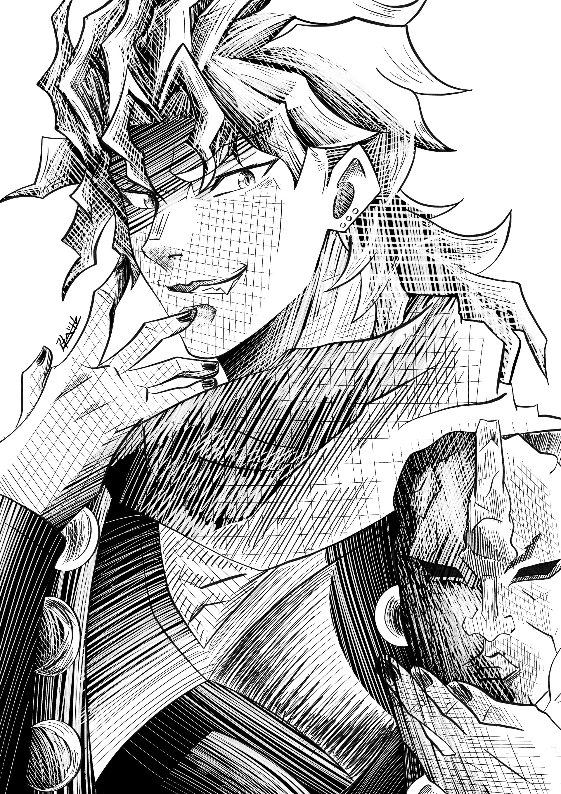 ArtStation - Dio. Jojos bizarre adventures