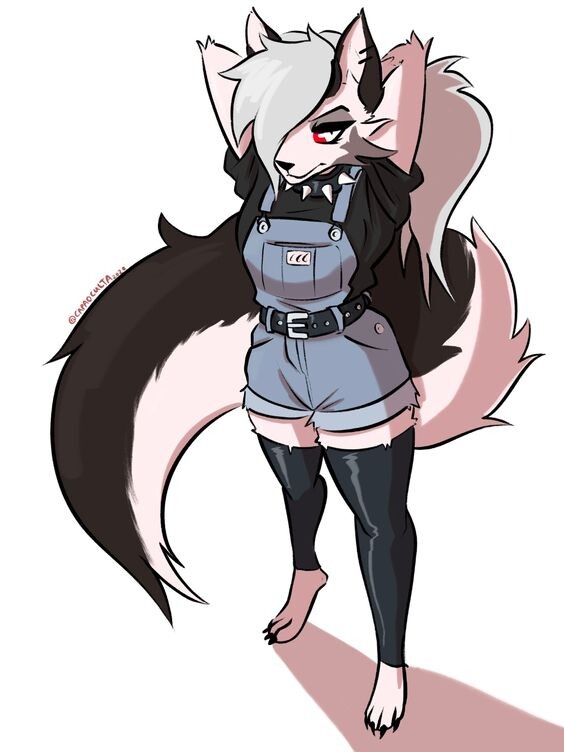 ArtStation - loona helluva boss drawing