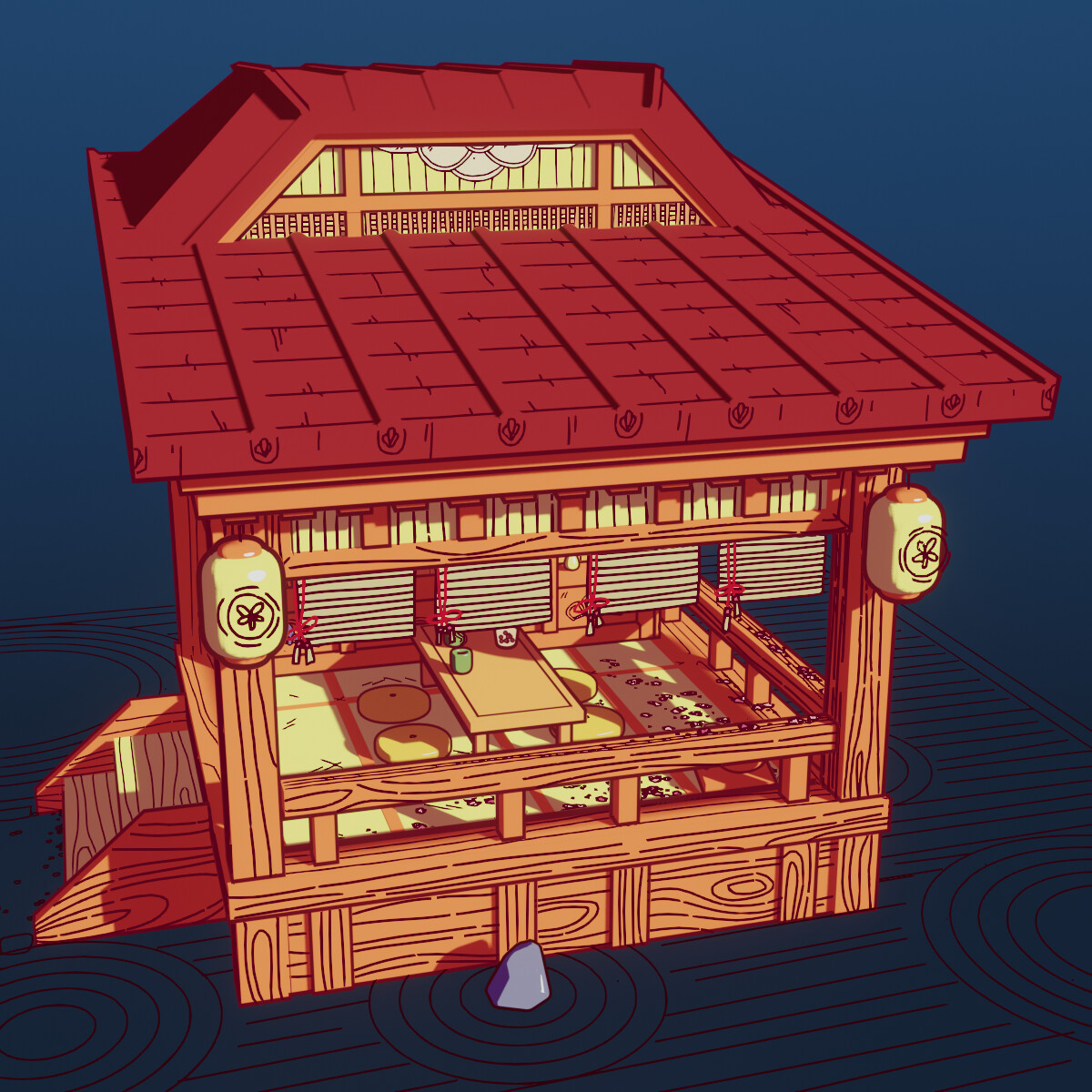 ArtStation - Teahouse