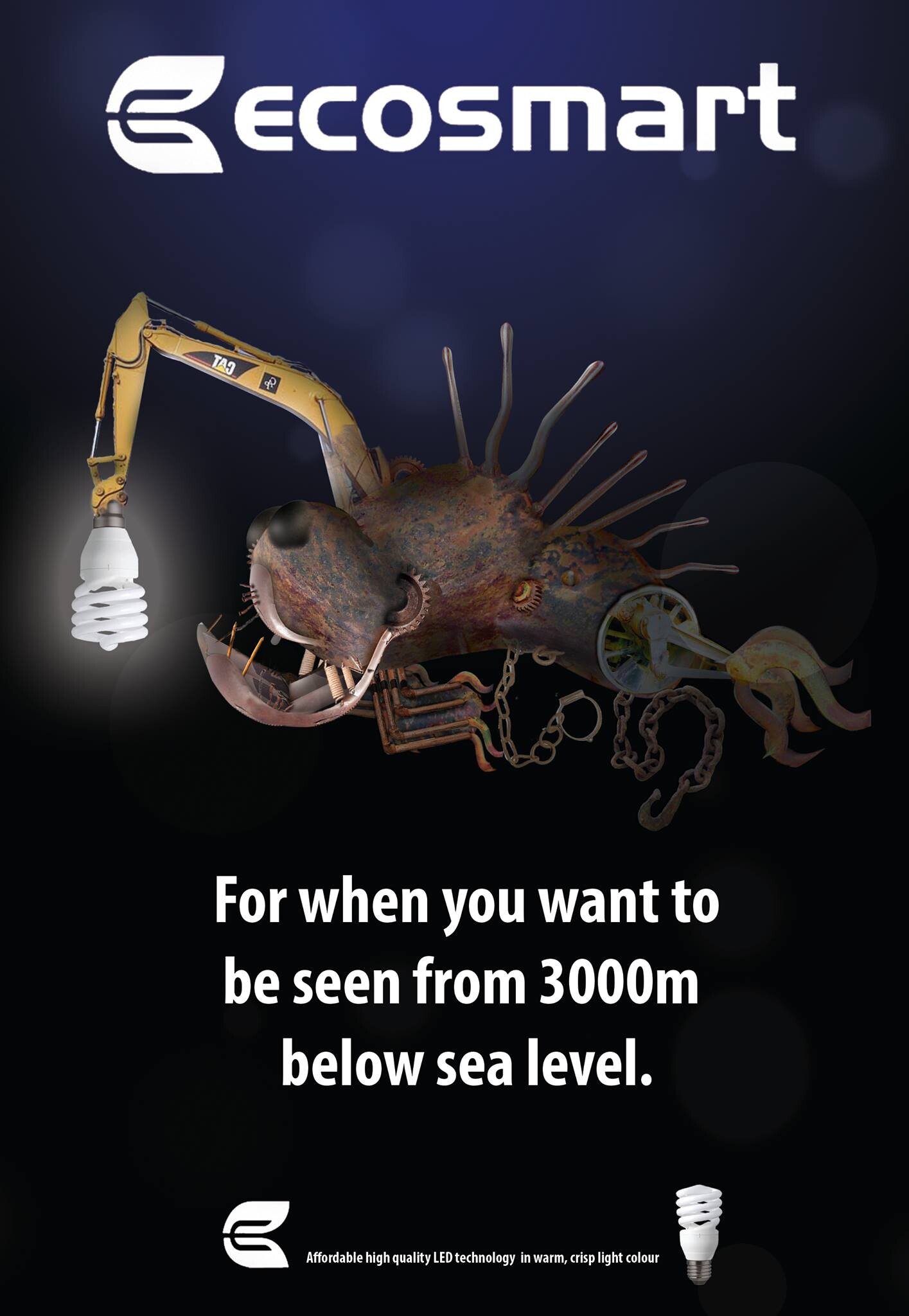 ArtStation - Mechanical Animal Ad - Photoshop