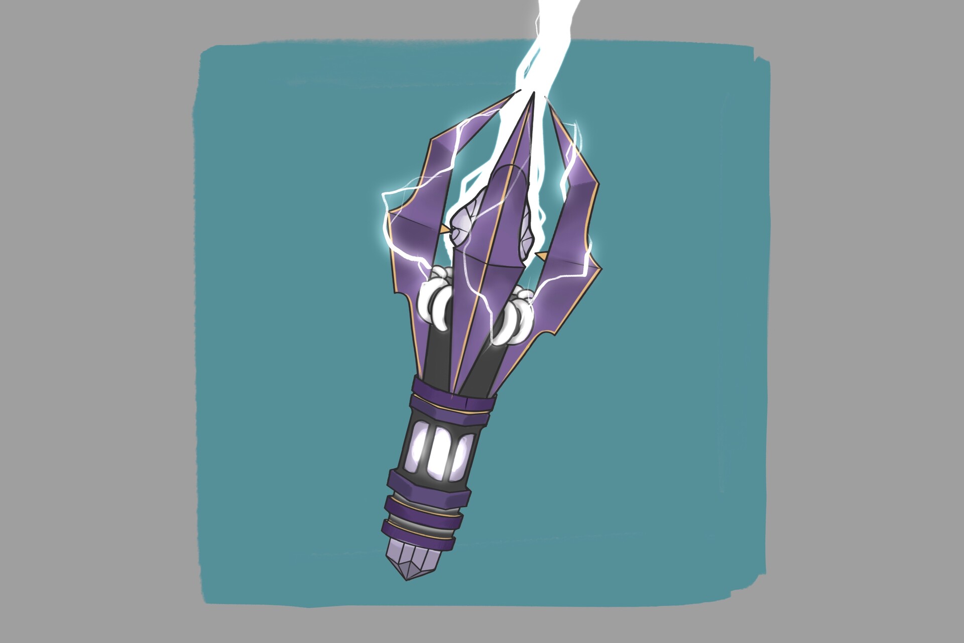 ArtStation - Flash Gordon Electric Whip (Weapon Design)