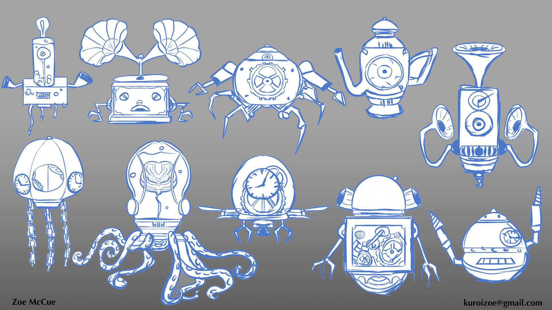 ArtStation - Android Thumbnail Concepts